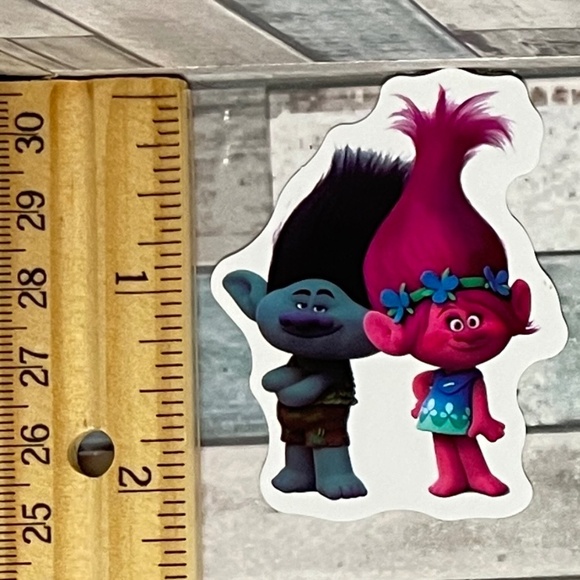 Office | 110 Trolls Reusable Waterproof Vinyl Sticker Decal | Poshmark